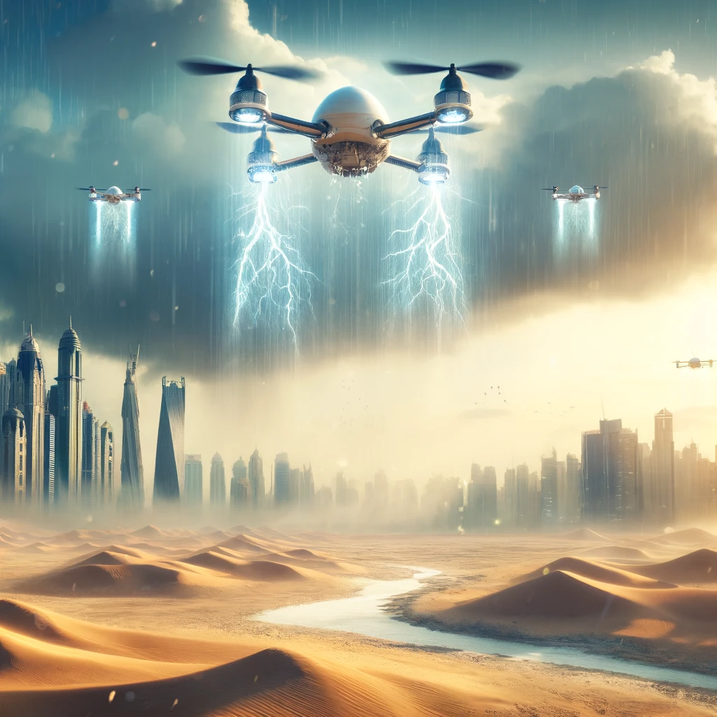 Artificial Rain in Dubai - Mod News